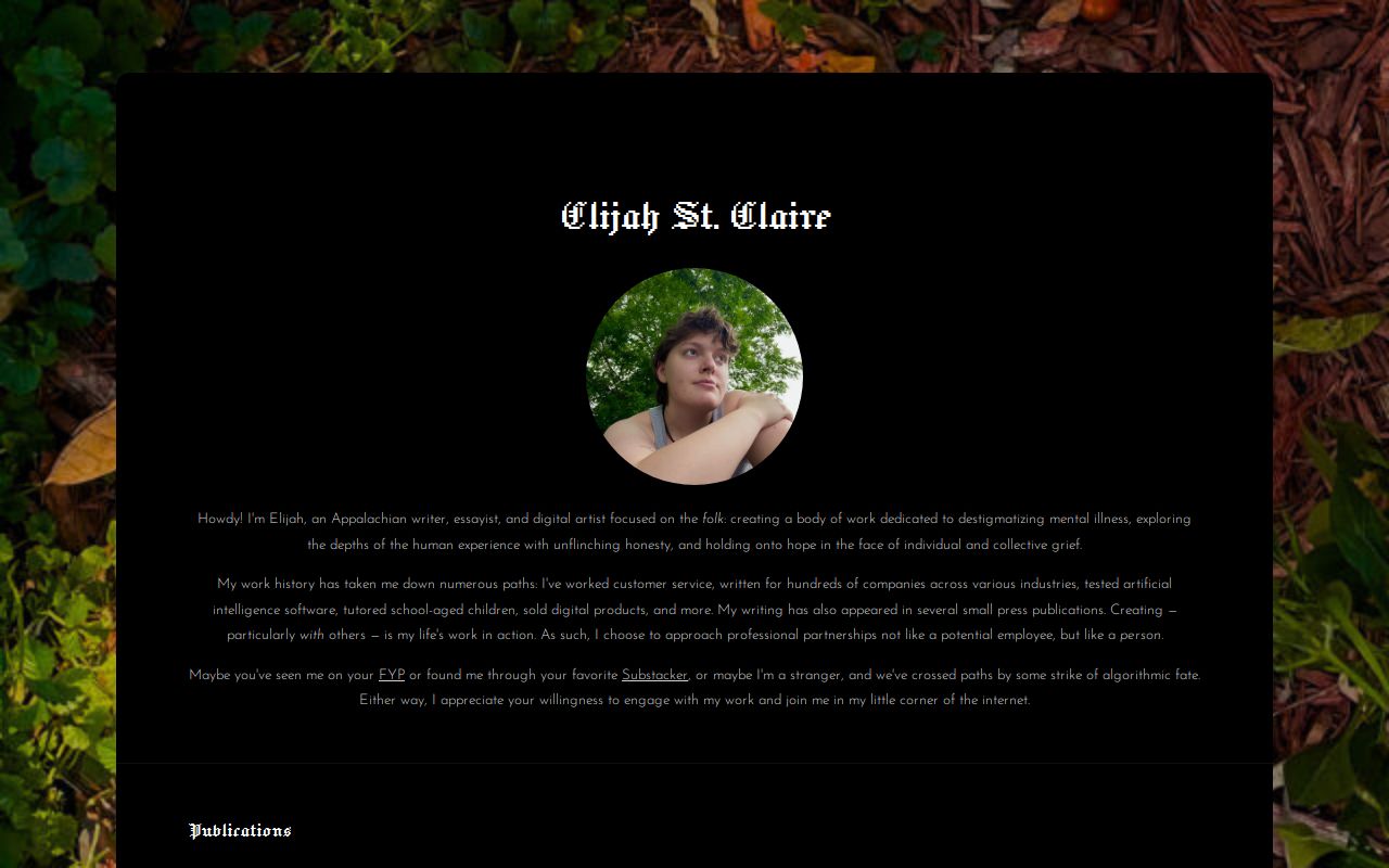 Elijah St. Claire